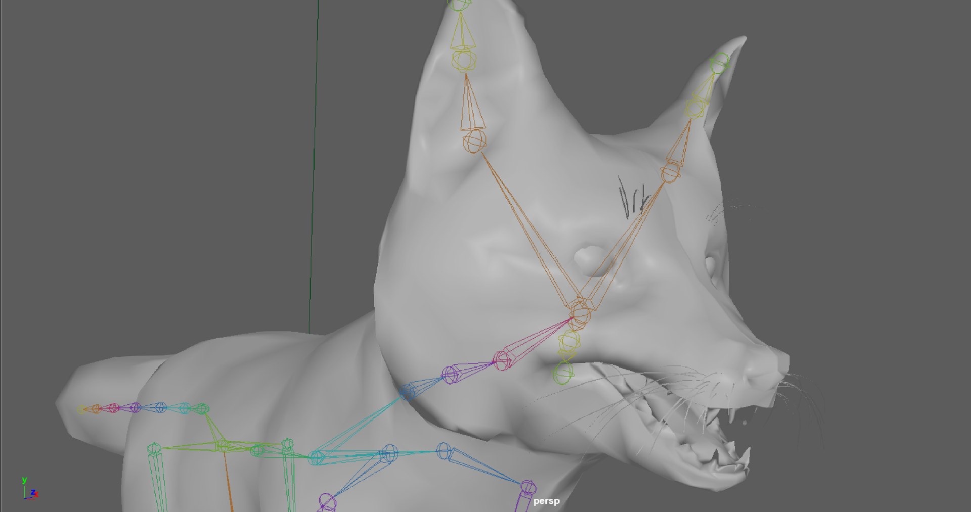 Fox Rigged 3D model - TurboSquid 1911560