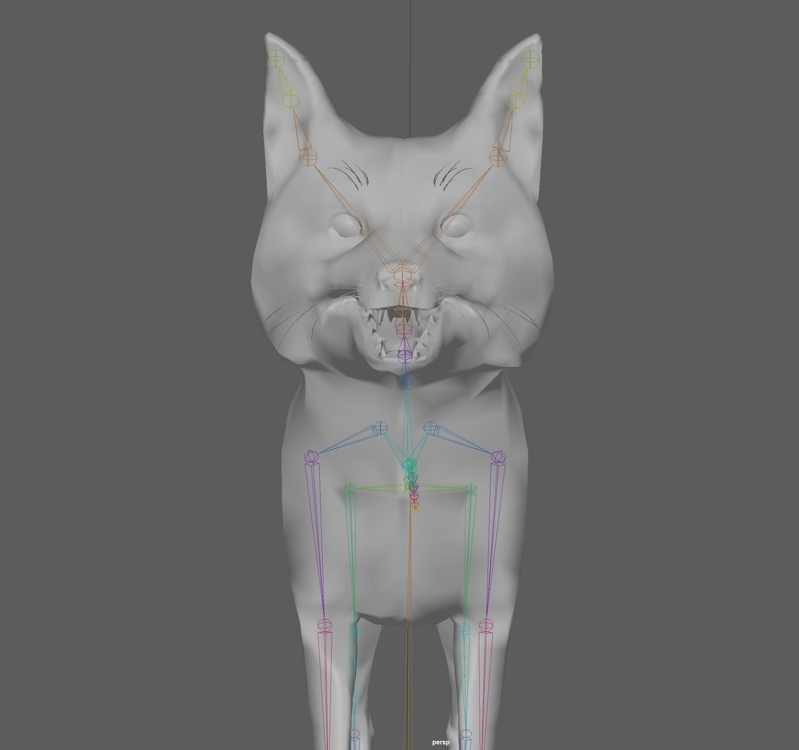 Fox Rigged 3D model - TurboSquid 1911560