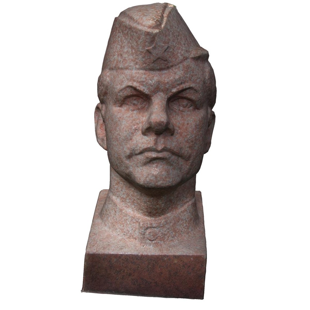 3ds russian soldiers russia statue