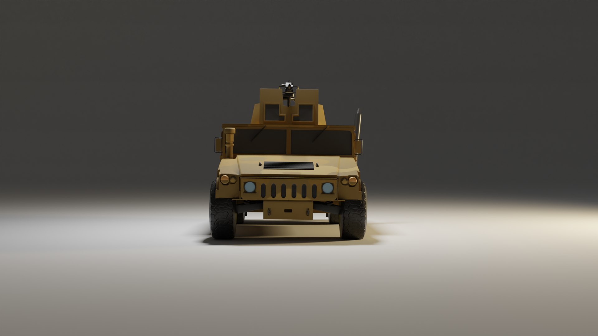 3D Humvee Desert Storm 3D Model Model - TurboSquid 1886900
