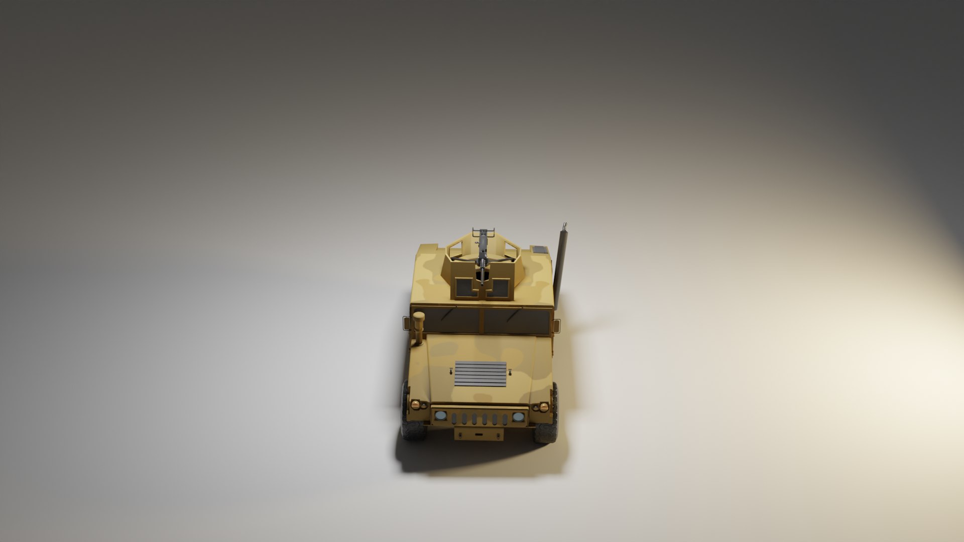 3D Humvee Desert Storm 3D Model Model - TurboSquid 1886900