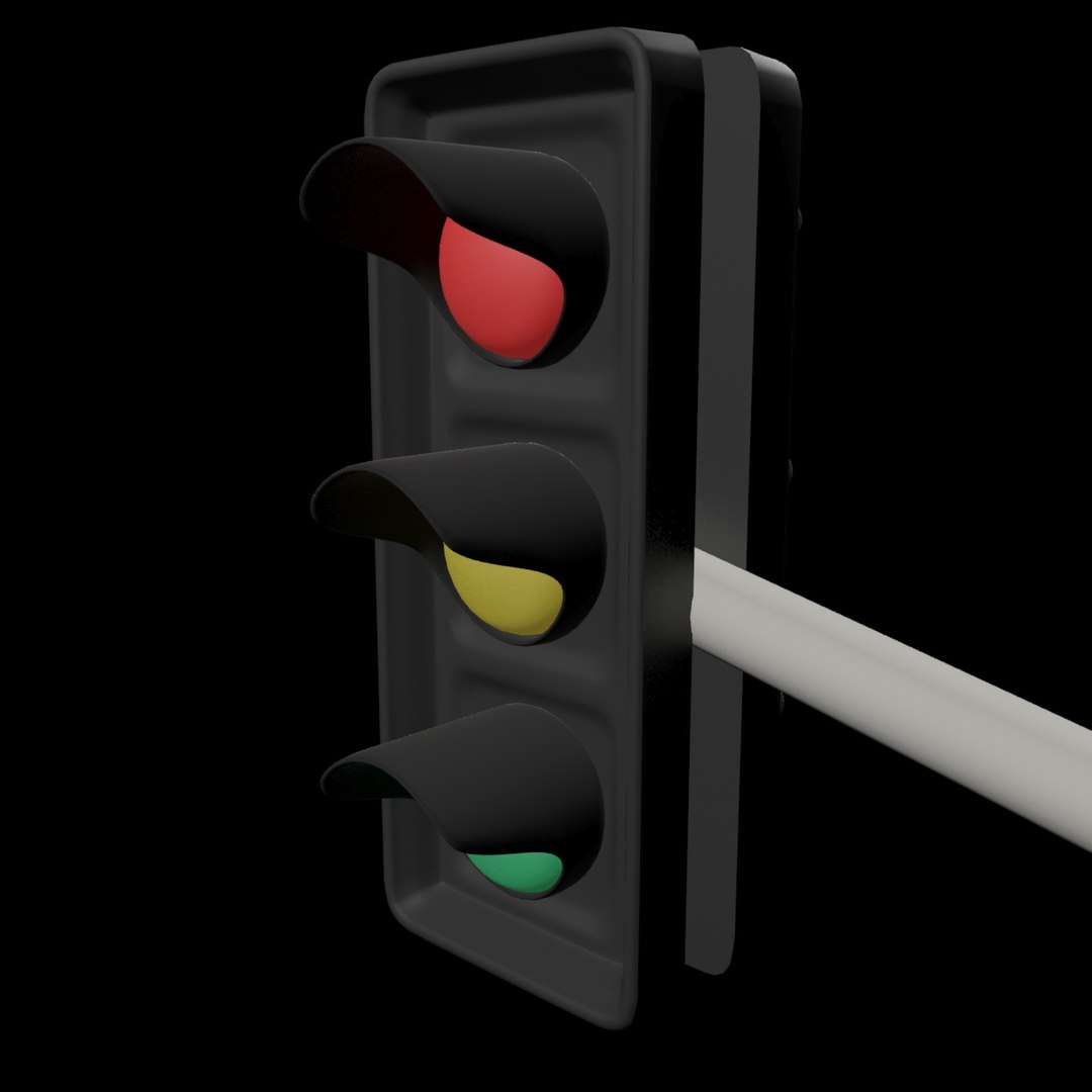 3d Model Traffic Lights