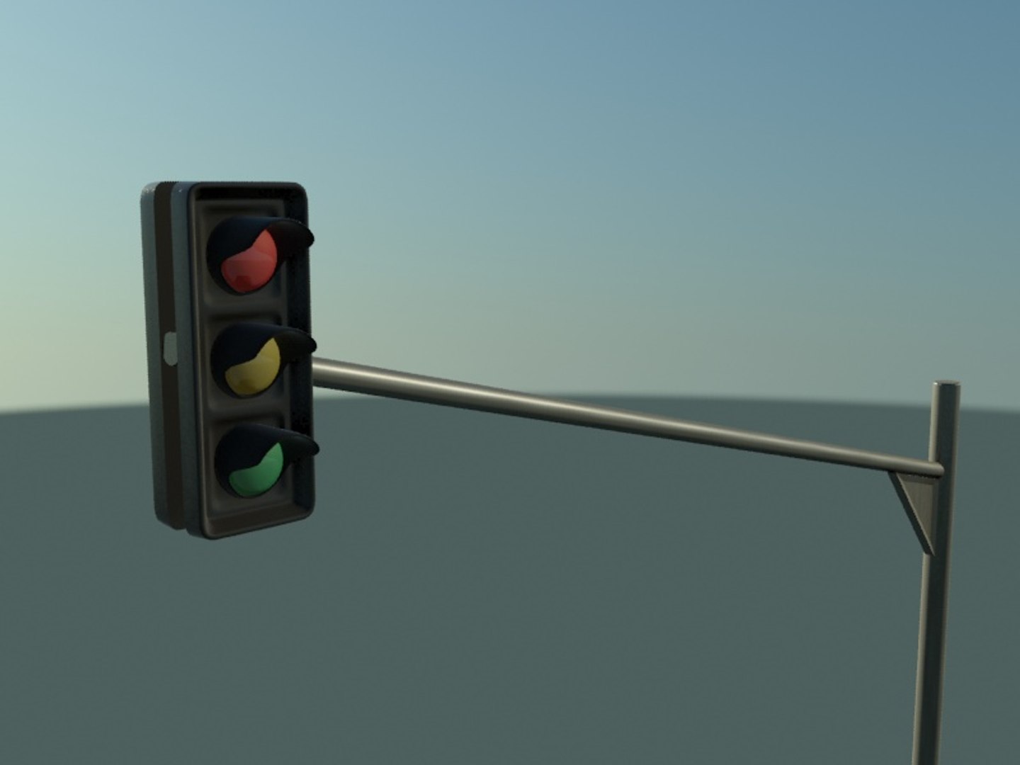 3d Model Traffic Lights