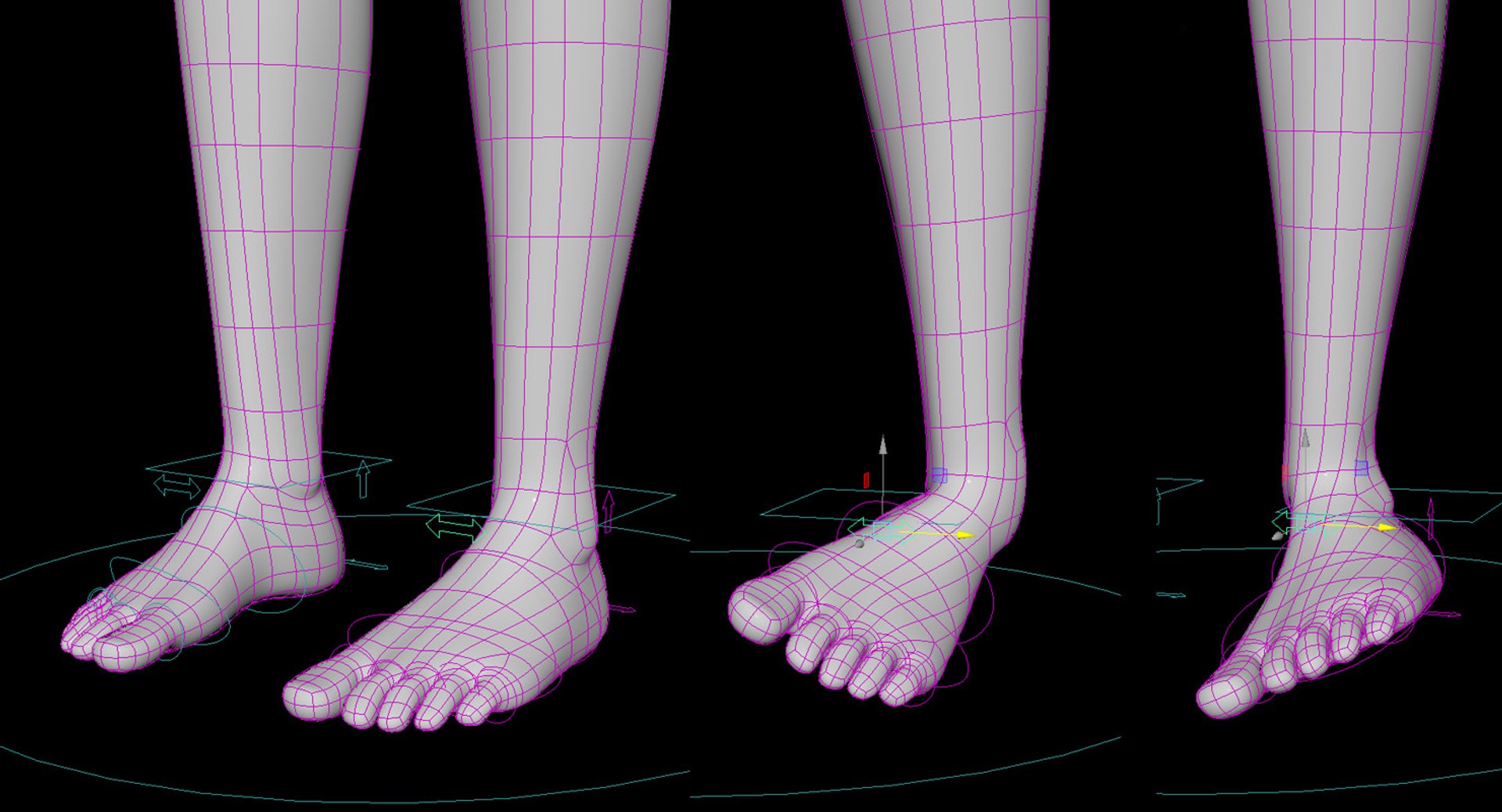 3D model gender neutral rigged human - TurboSquid 1272074