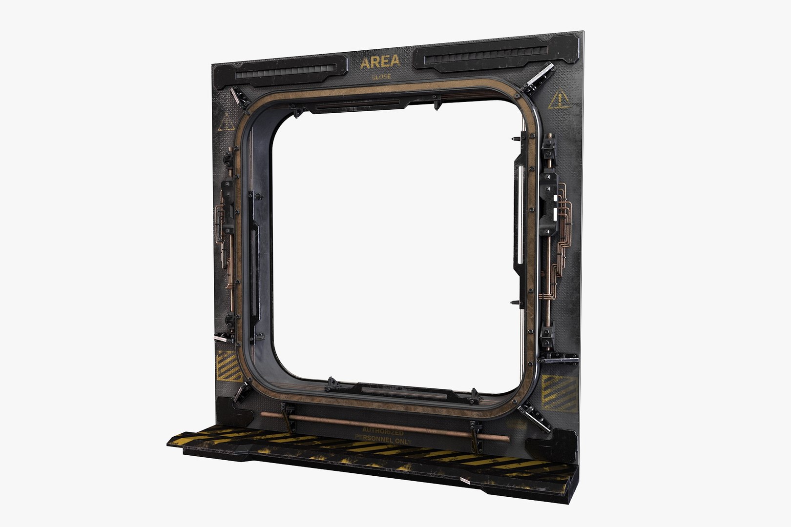 3D scifi panel model - TurboSquid 1703098