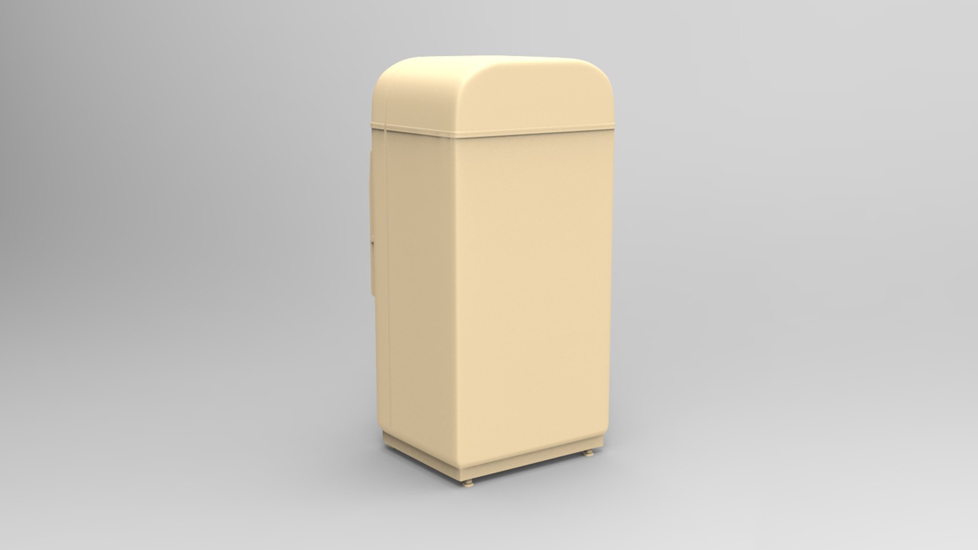 3D Vintage Vending Machine Model - TurboSquid 1743409