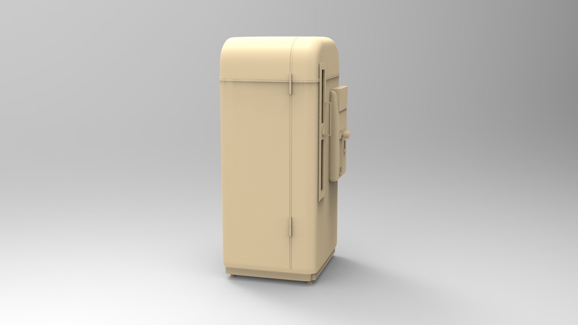 3D Vintage Vending Machine Model - TurboSquid 1743409