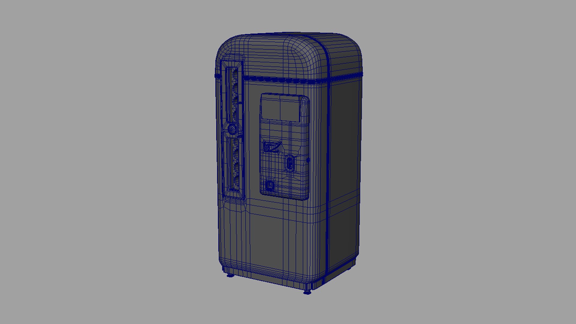 3D Vintage Vending Machine Model - TurboSquid 1743409
