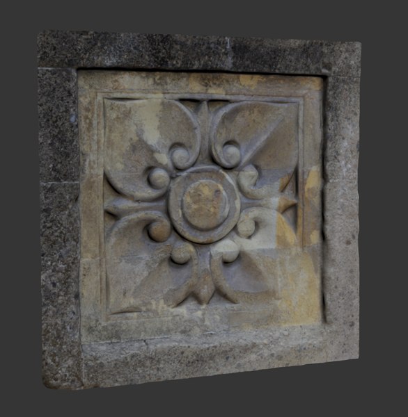 3D model ultra realistic decorative plaster - TurboSquid 1397616