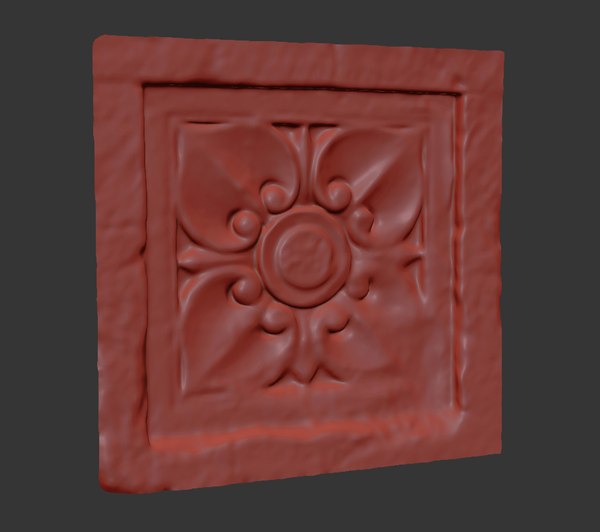 3D model ultra realistic decorative plaster - TurboSquid 1397616