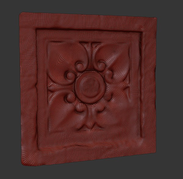 3D model ultra realistic decorative plaster - TurboSquid 1397616