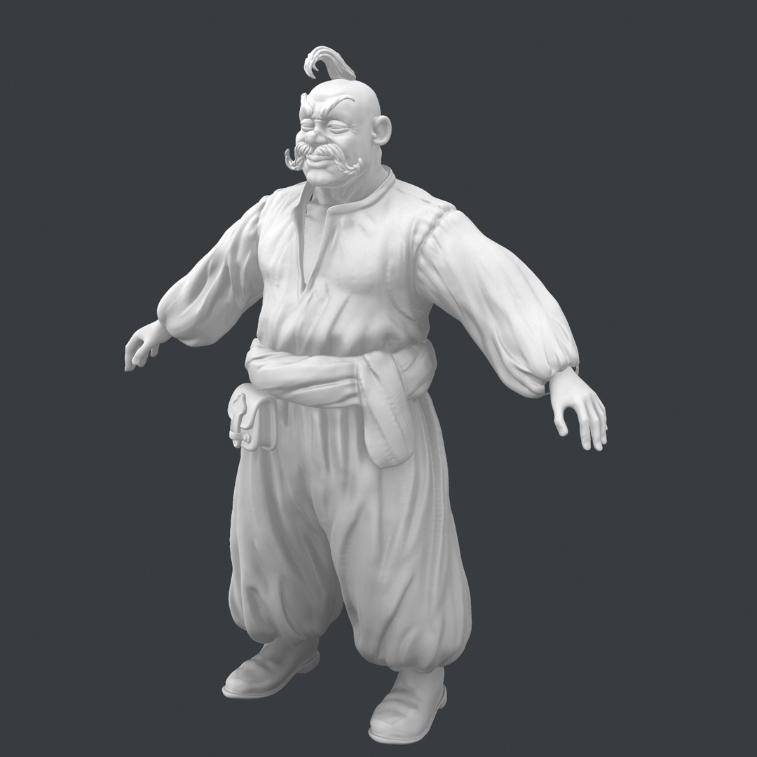 Cossack 3D Model - TurboSquid 1510205