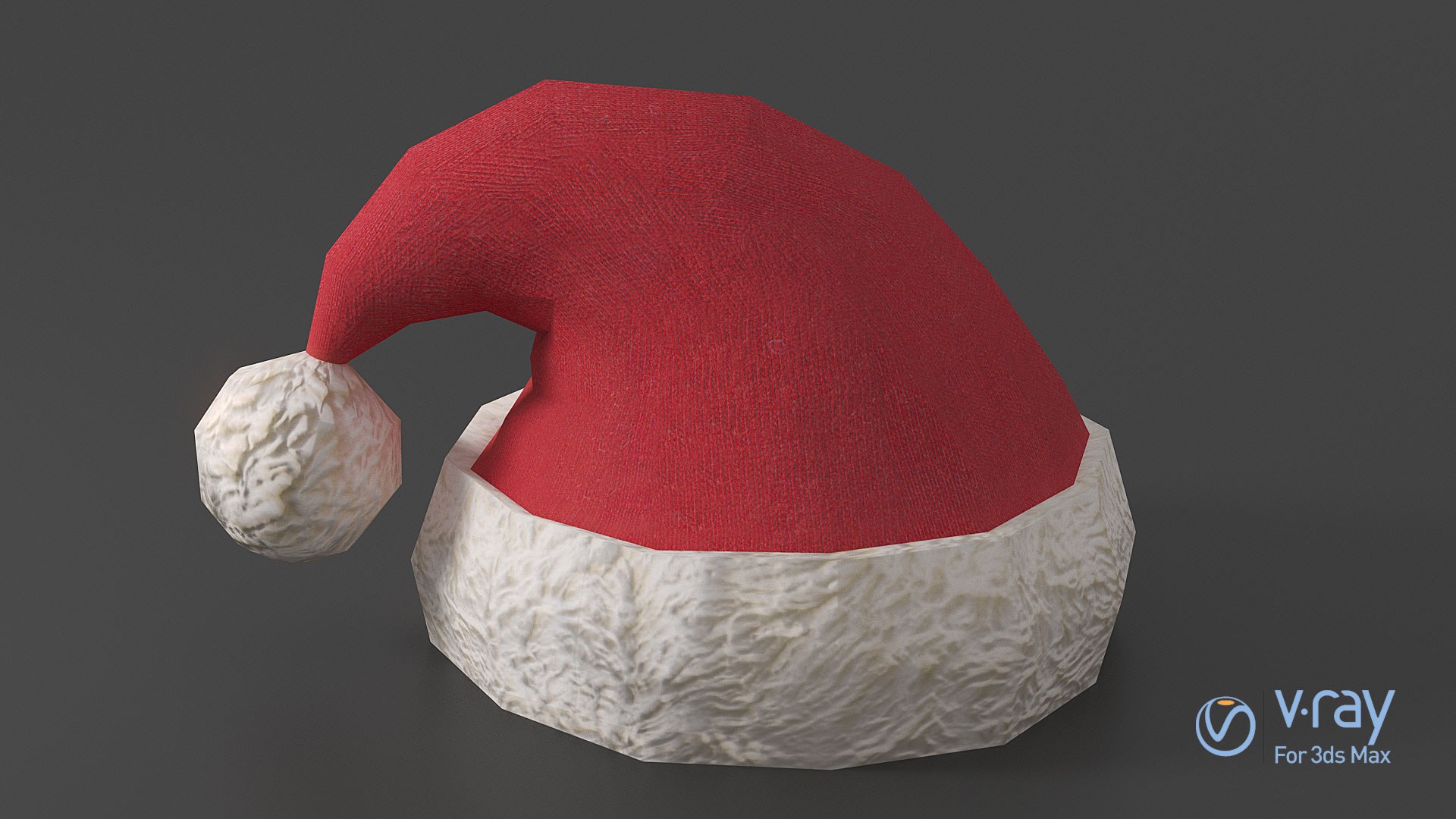 3D Santa Hat - TurboSquid 1482454
