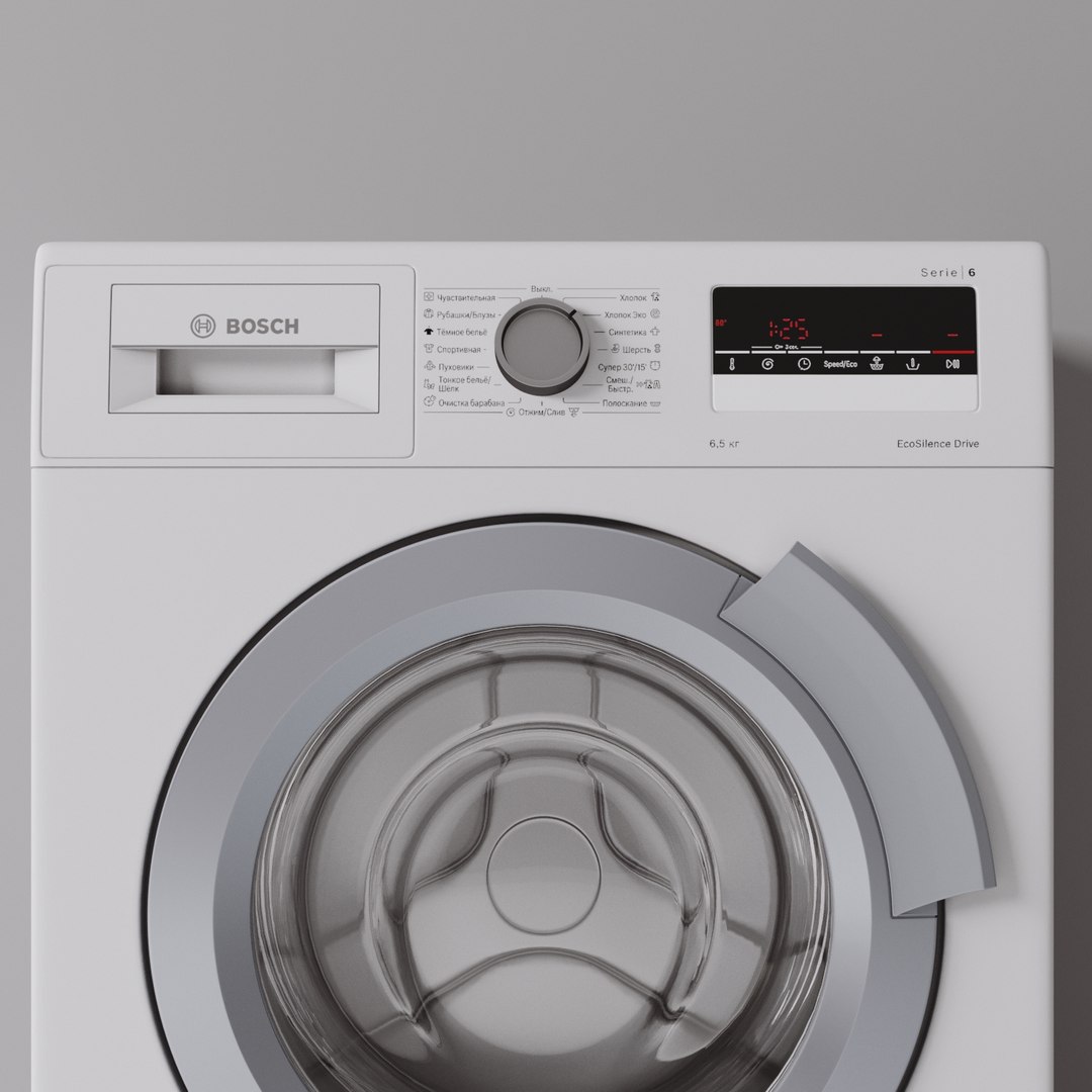 White Bosh 3D Model - TurboSquid 1520674