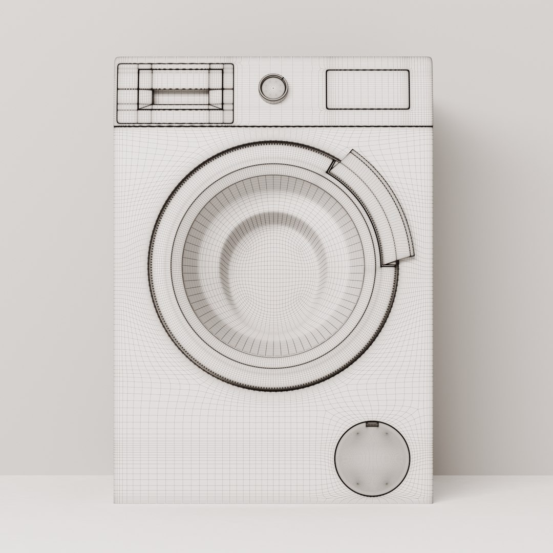 White Bosh 3D Model - TurboSquid 1520674