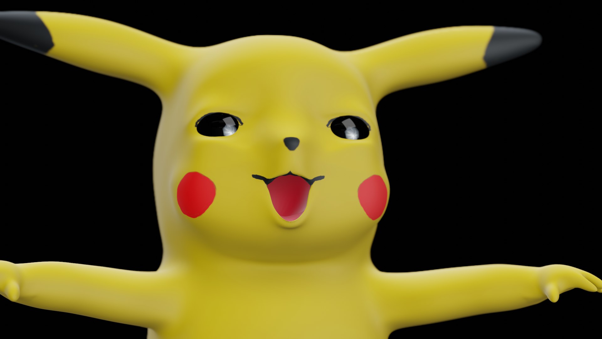 modelo 3d Licuadora Pikachu aparejada - TurboSquid 2111307