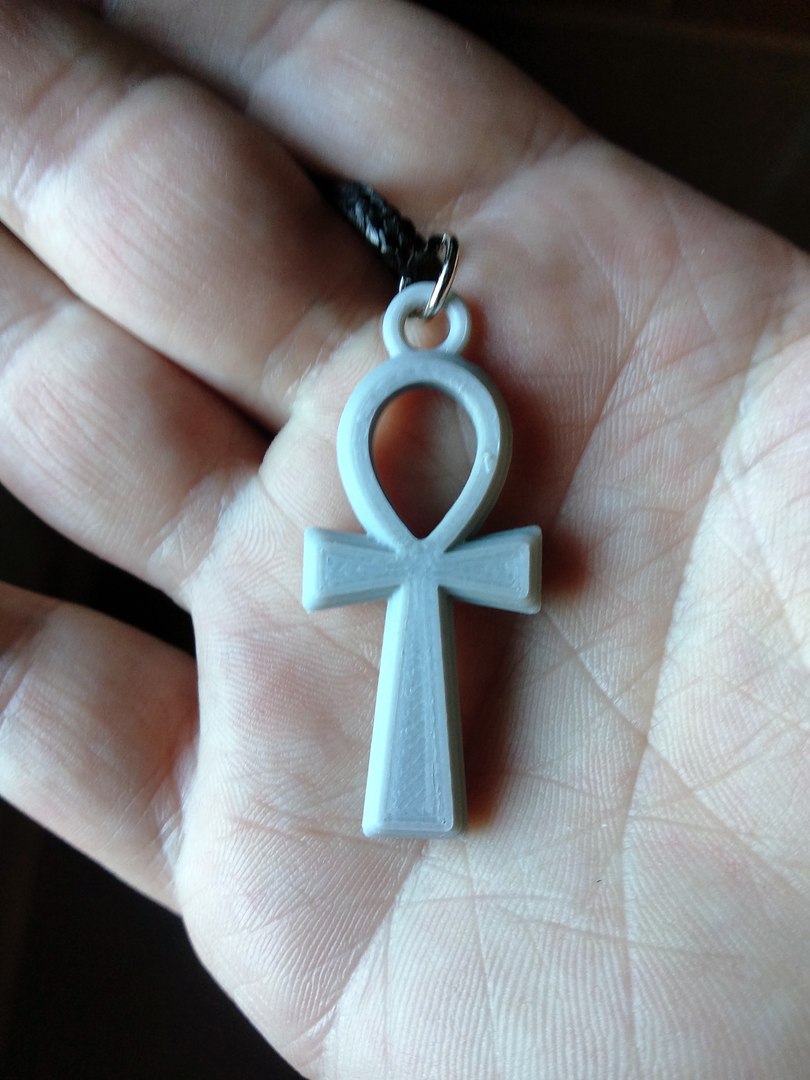 3D ankh cross necklace print - TurboSquid 1403663