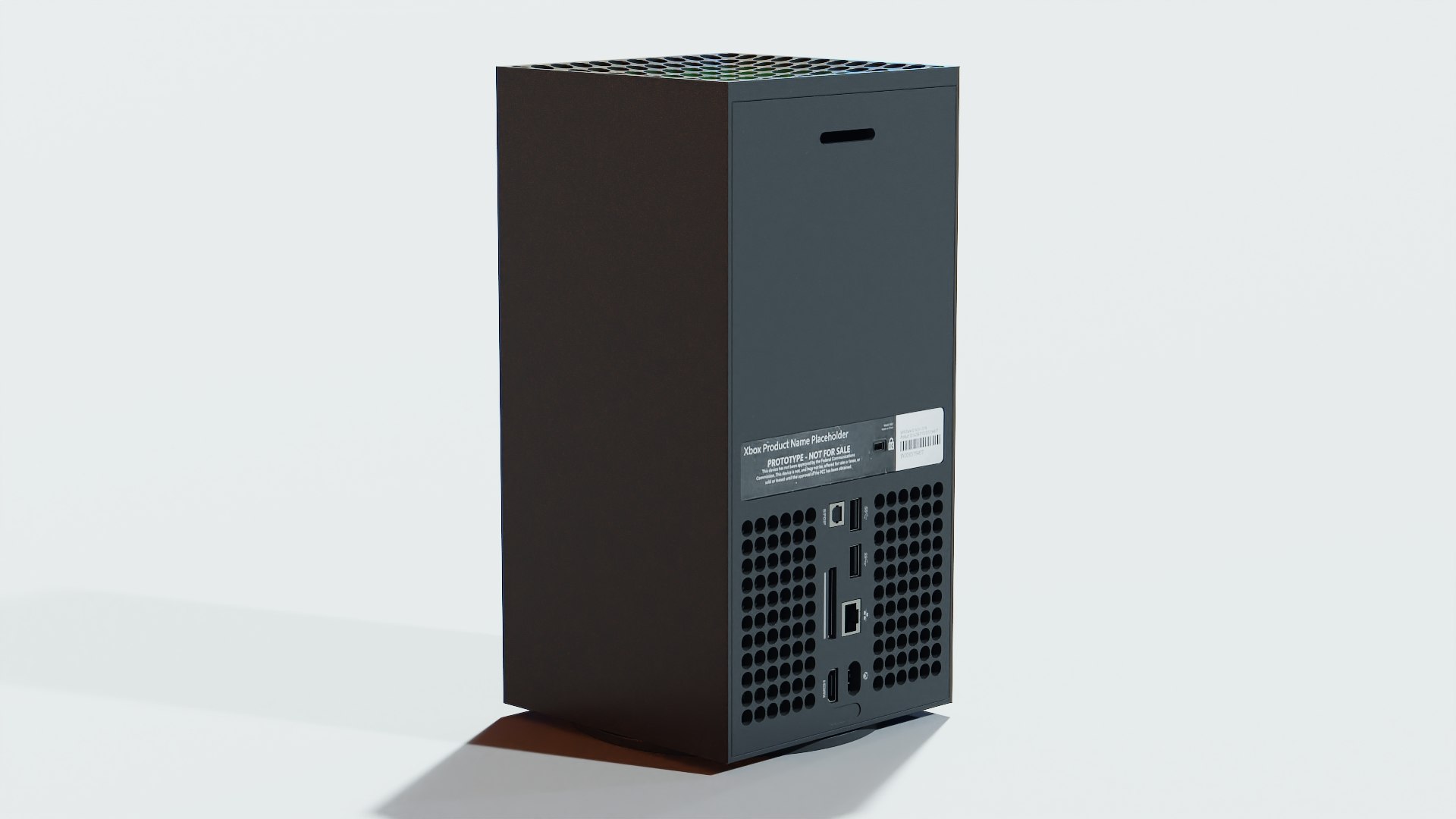 Xbox Series X Prototype Model - TurboSquid 1503654