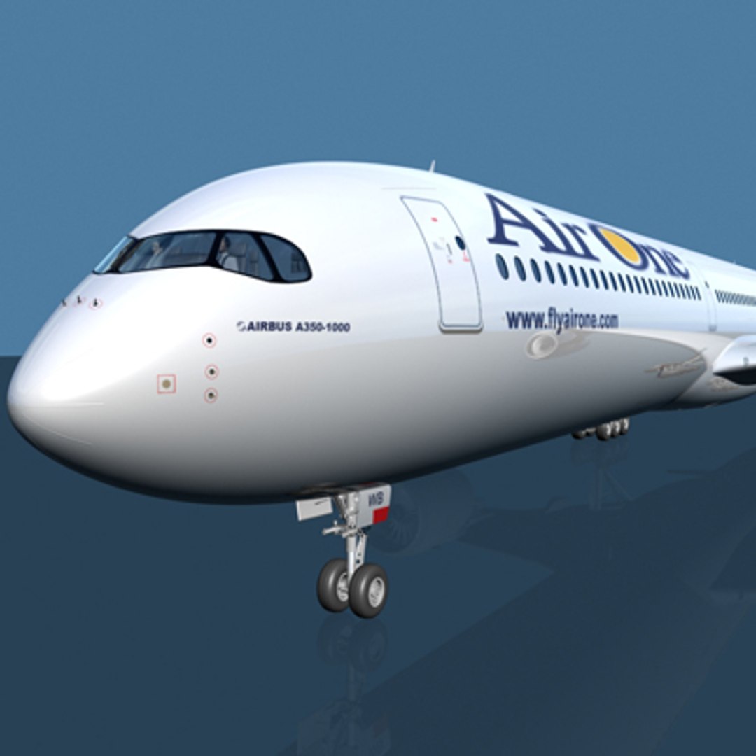 a350-1000 air 3d model
