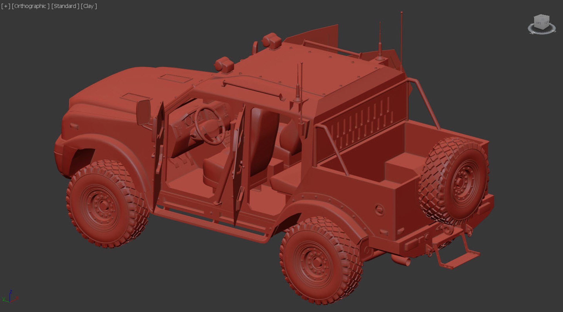 3D Military Vehicle - TurboSquid 2002249