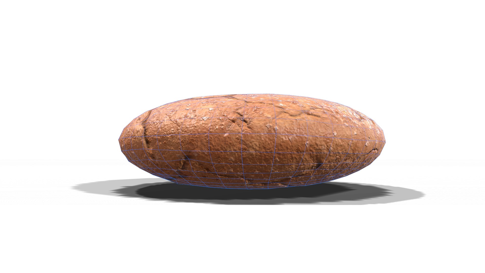 3D Cookie Molasses Model - TurboSquid 2036589