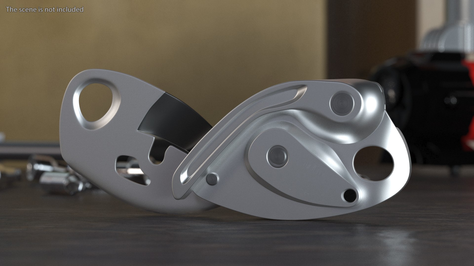 3D Descender Gri Gri Metallic Open - TurboSquid 2188816