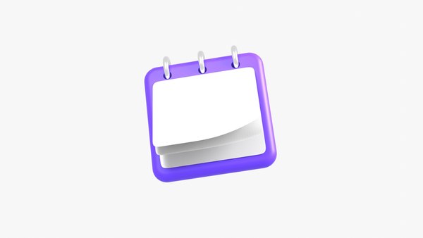 3D Notes Icon - TurboSquid 1826123