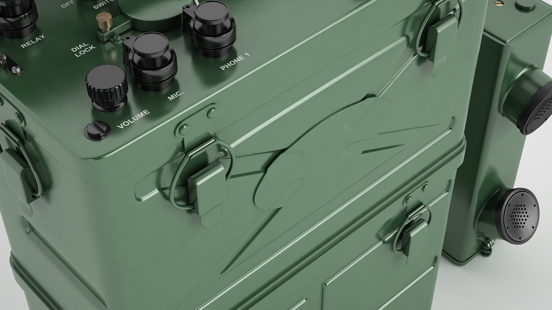 Military Radio SCR-300 05 Model - TurboSquid 1813958