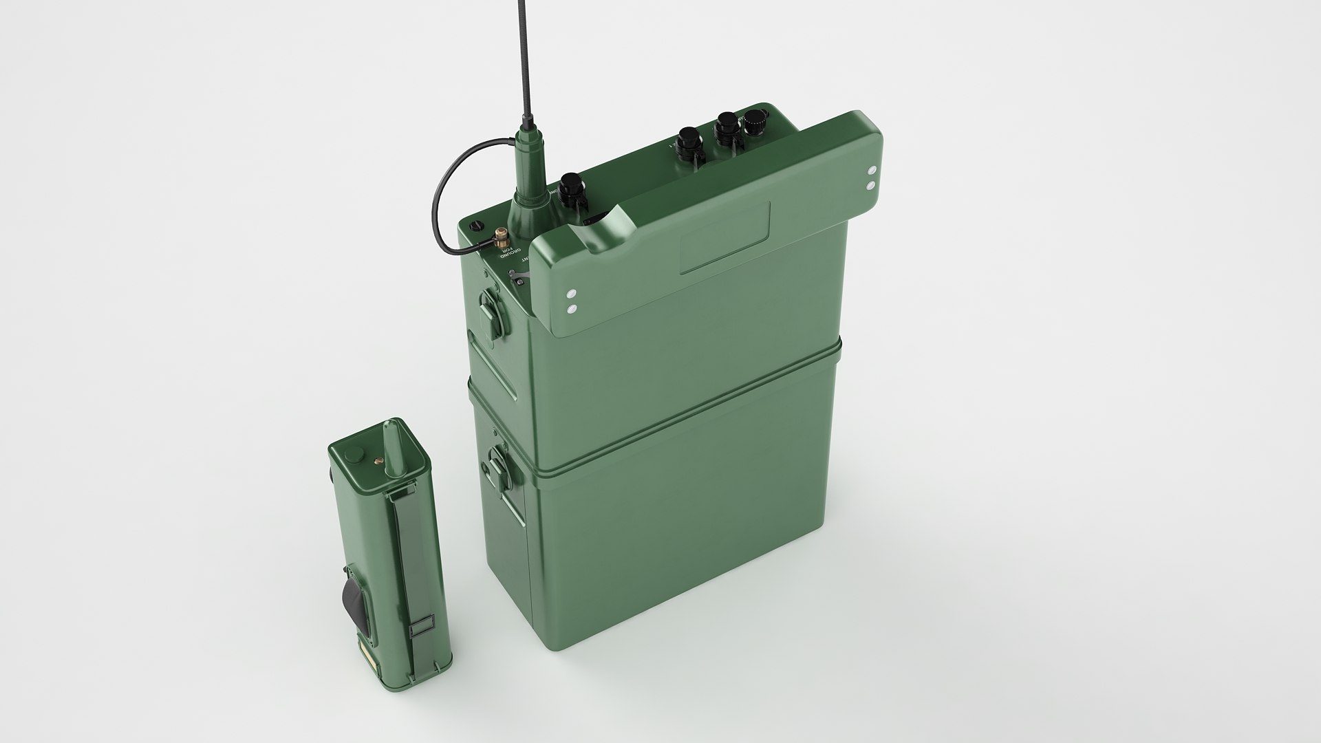 Military Radio SCR-300 05 Model - TurboSquid 1813958