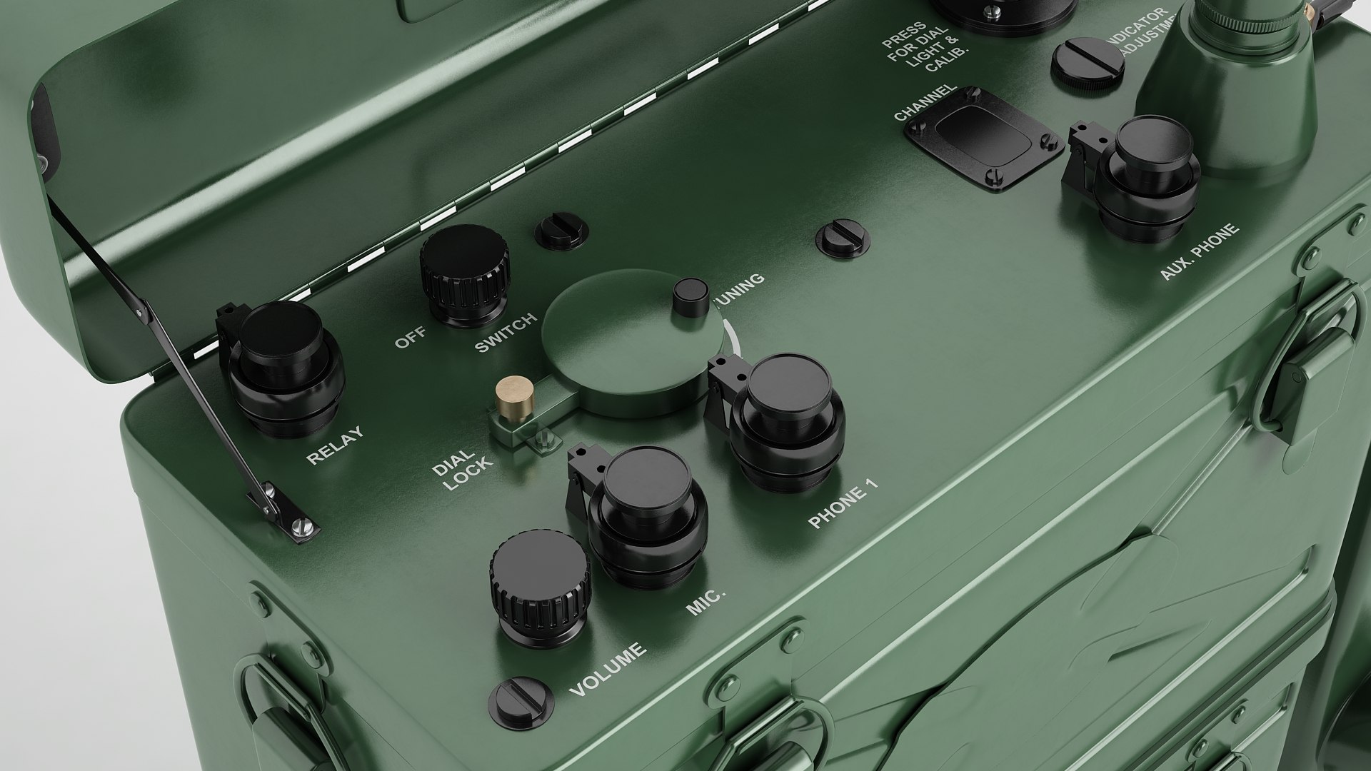 Military Radio SCR-300 05 Model - TurboSquid 1813958