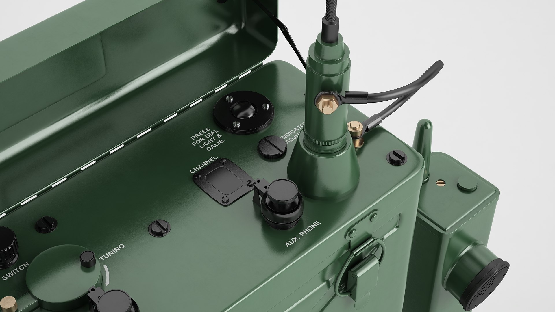 Military Radio SCR-300 05 Model - TurboSquid 1813958