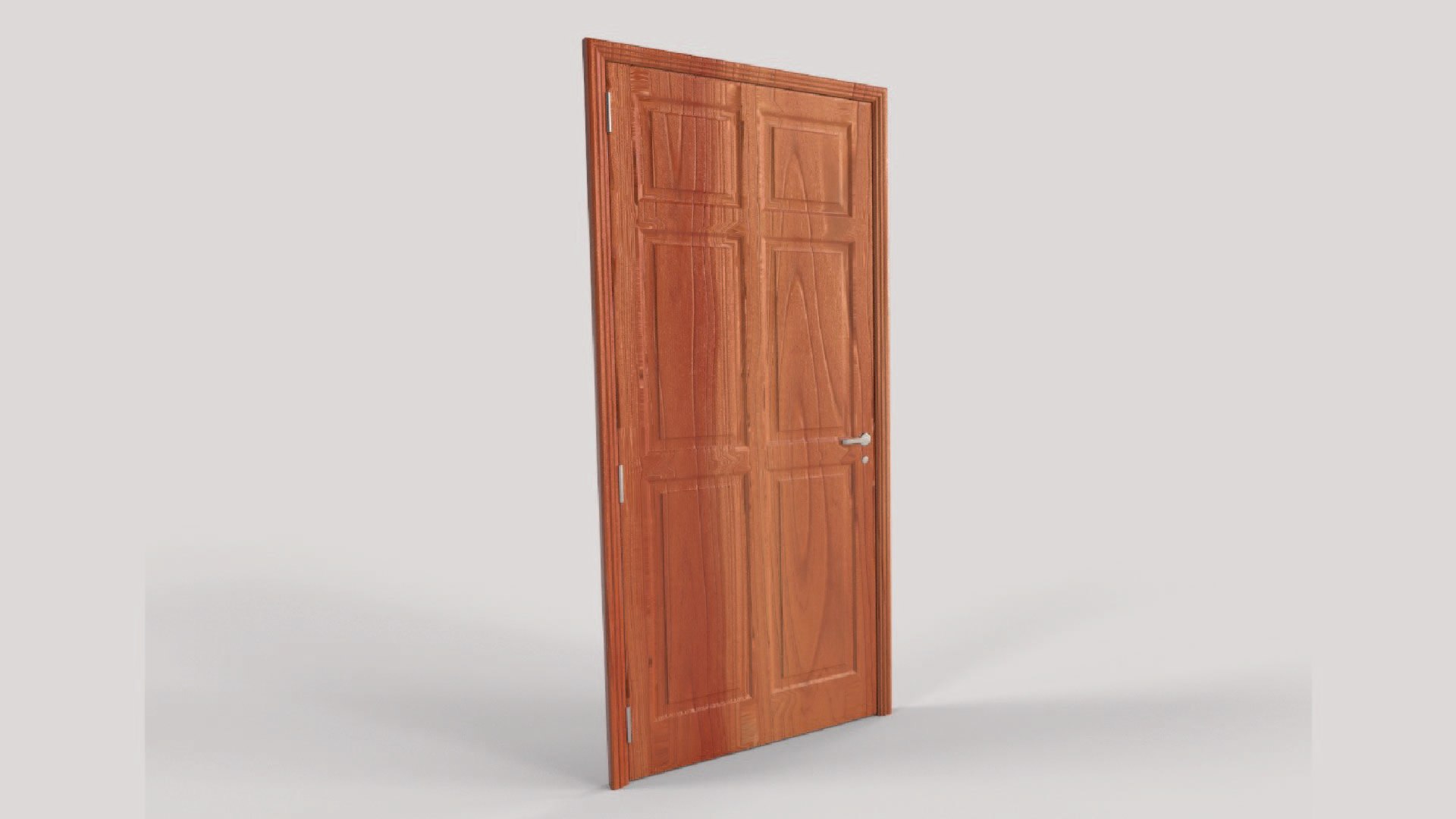 3D Wooden Door Model - TurboSquid 1919556