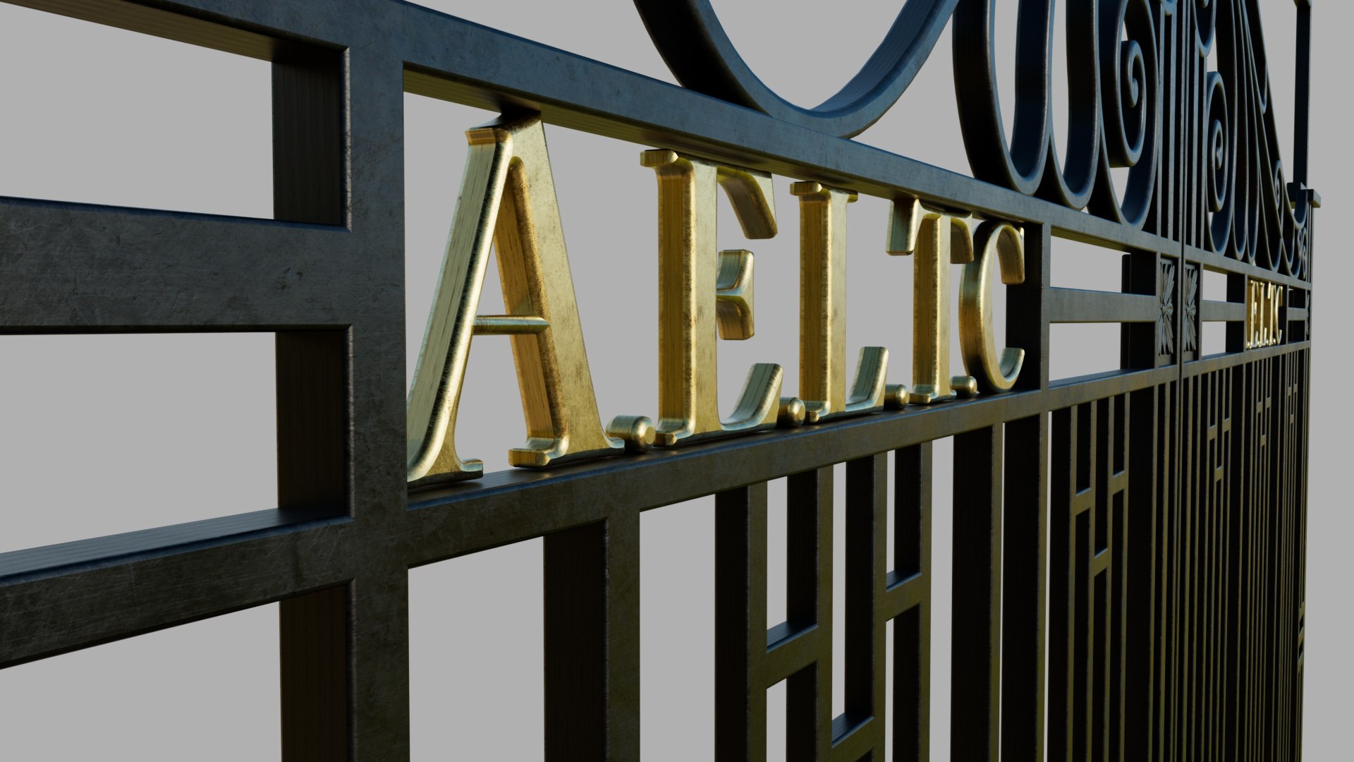 3D Wimbledon Gates Model - TurboSquid 2414554