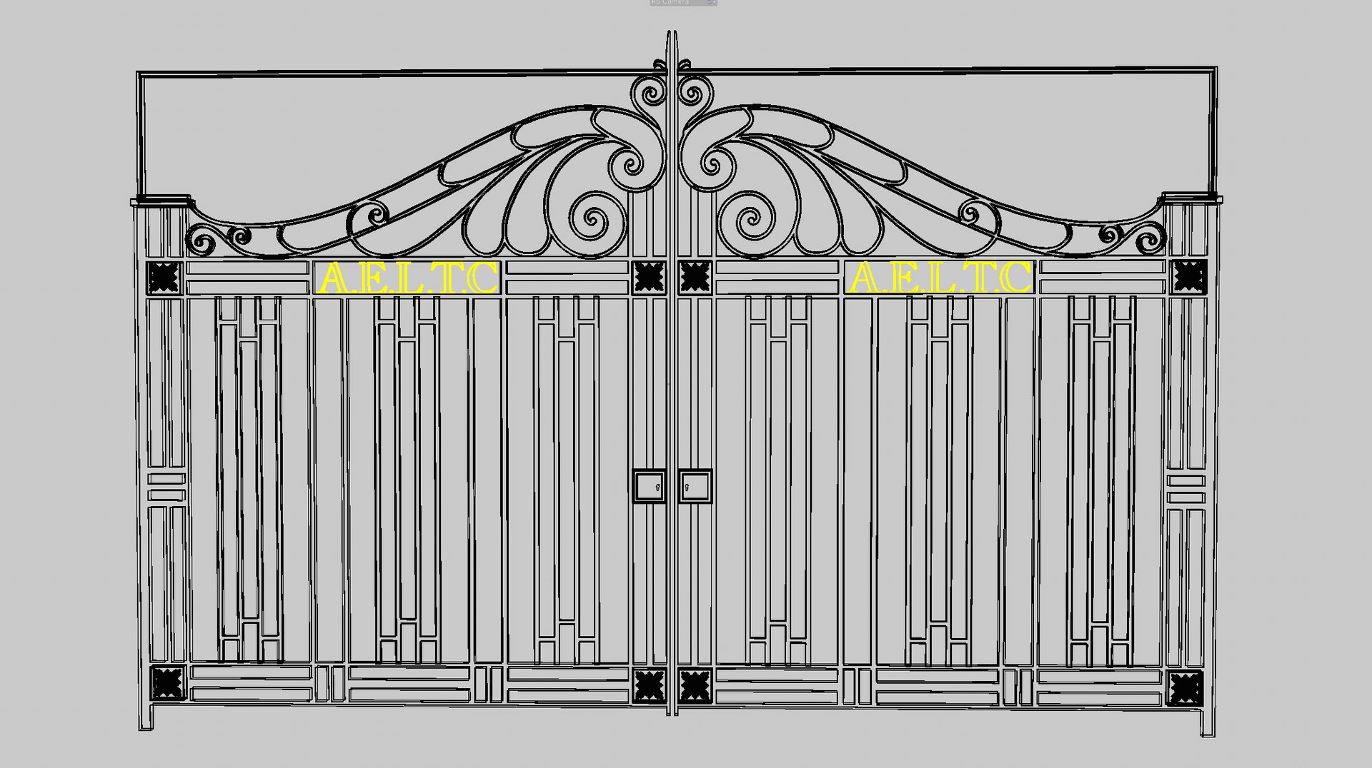 3D Wimbledon Gates Model - TurboSquid 2414554
