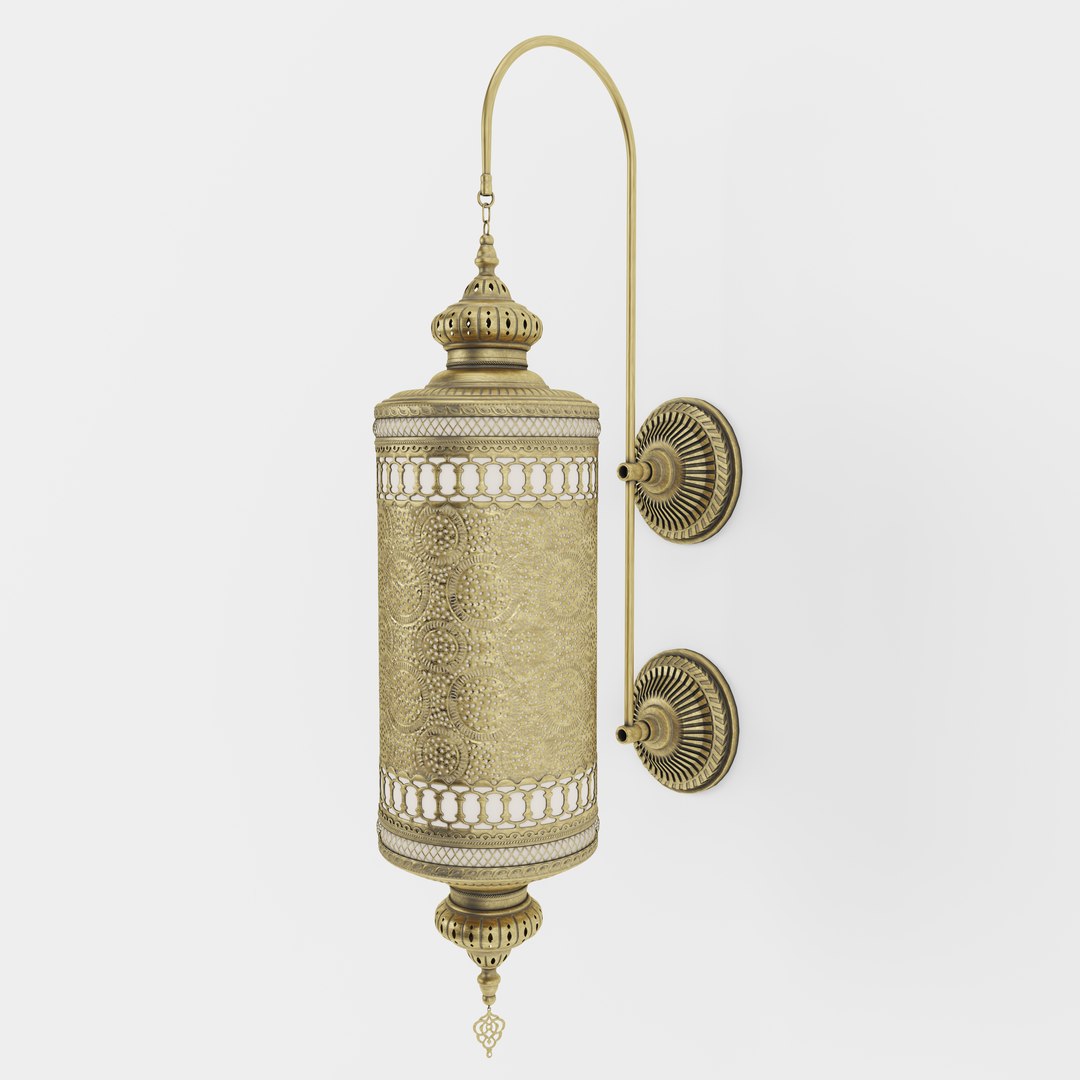Wall Moroccan Light 3D Model - TurboSquid 1262023