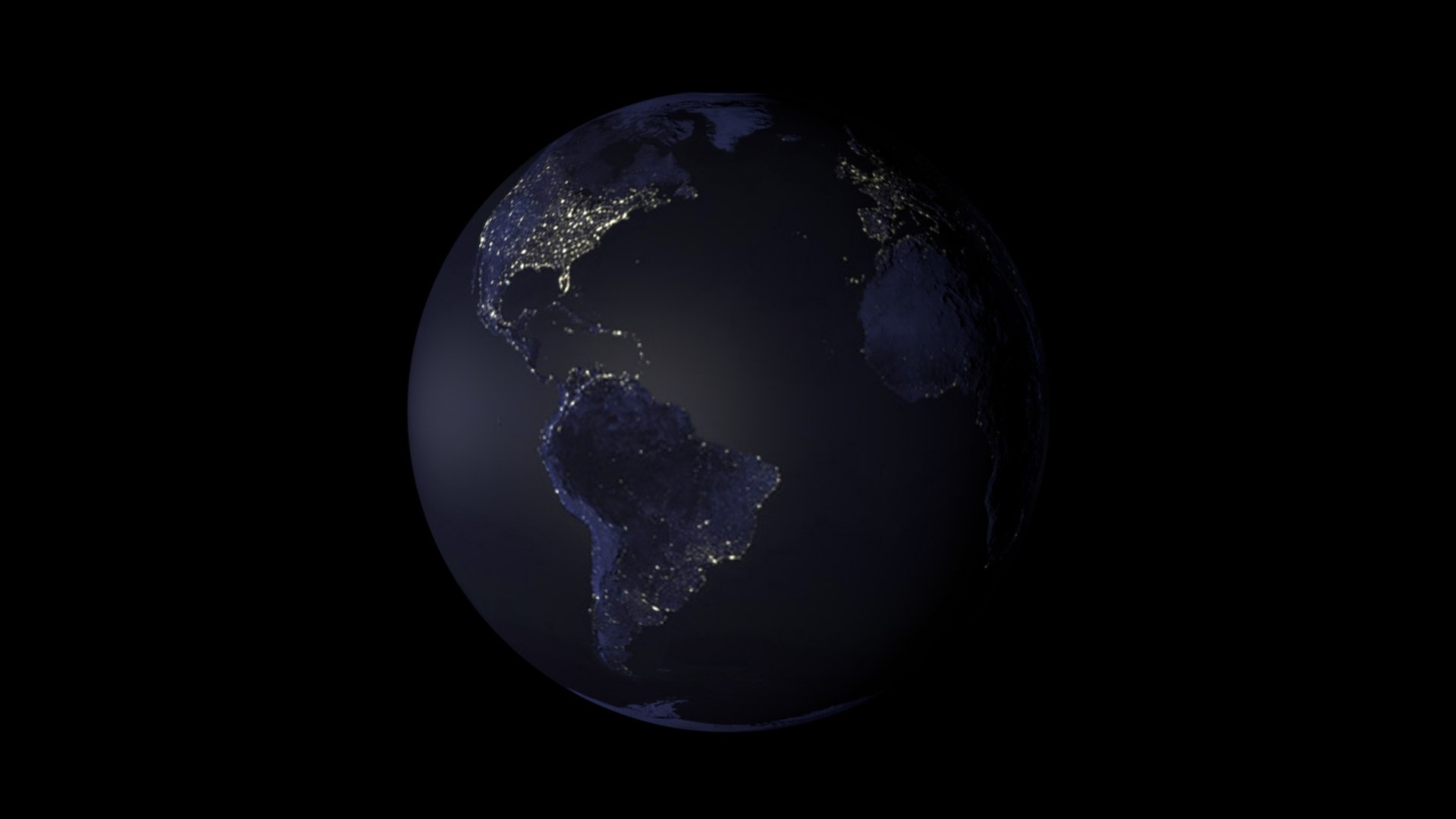 3d Model Of Planet Day Night