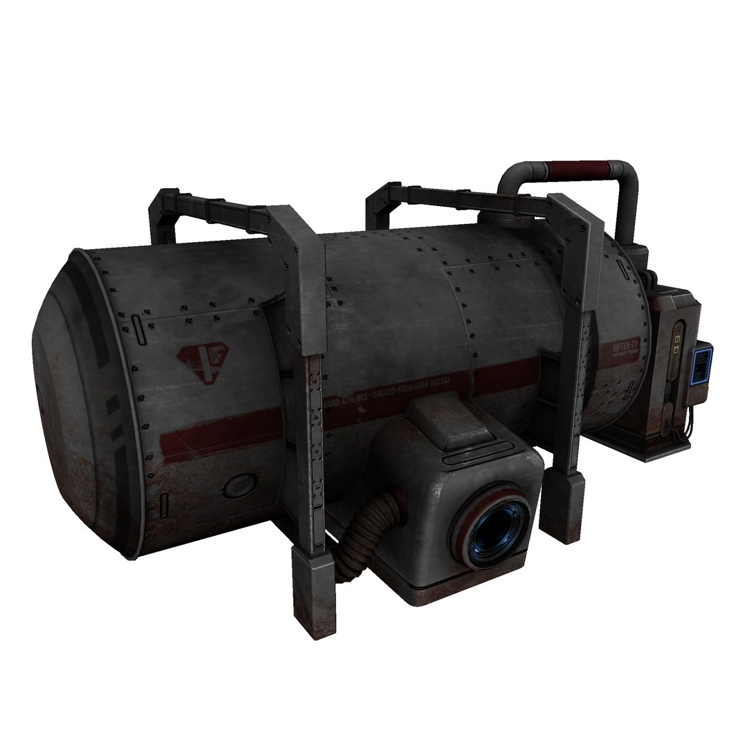 3d model cistern electronic