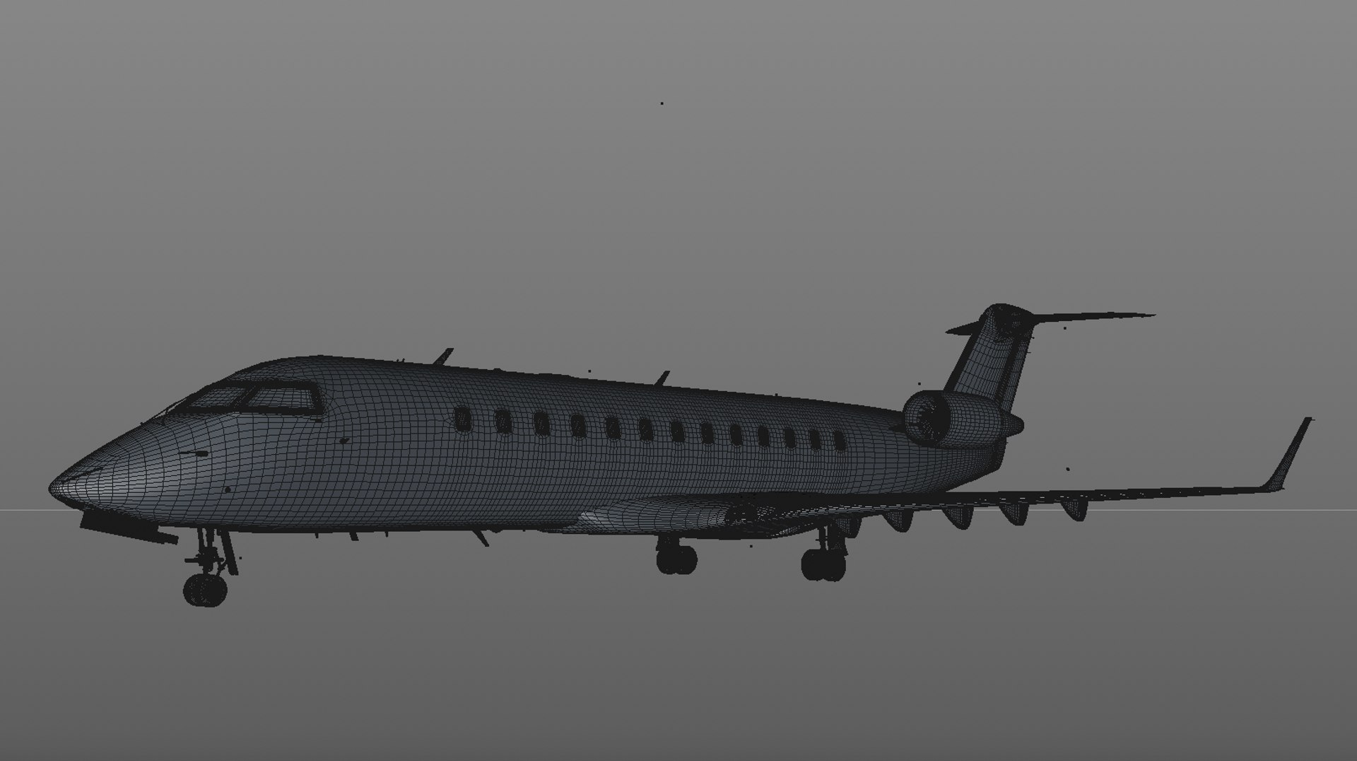 Air Canada Bombardier Crj Model - TurboSquid 1609198