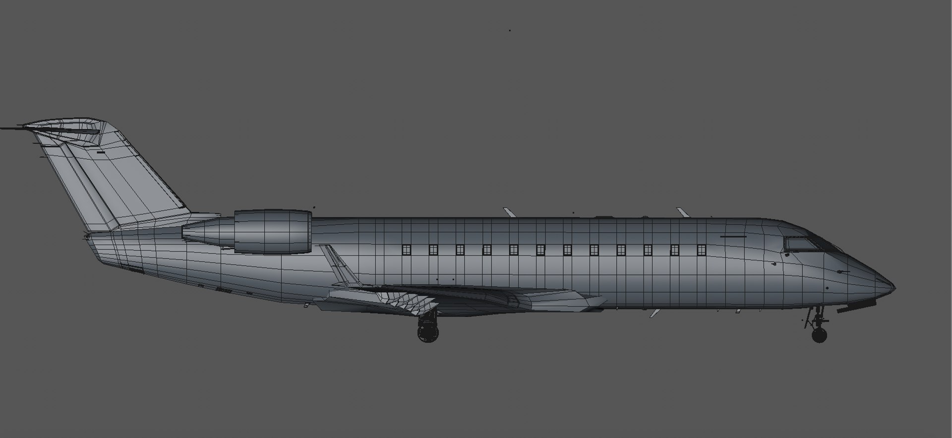 Air Canada Bombardier Crj Model - TurboSquid 1609198