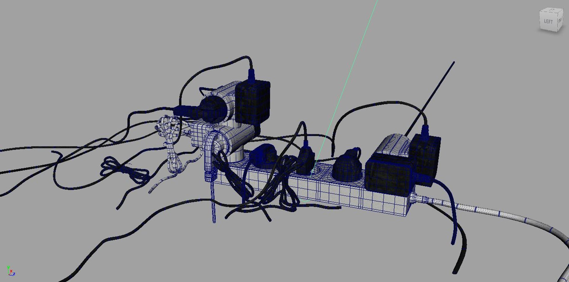 Multiplug Plug 3D - TurboSquid 1473742