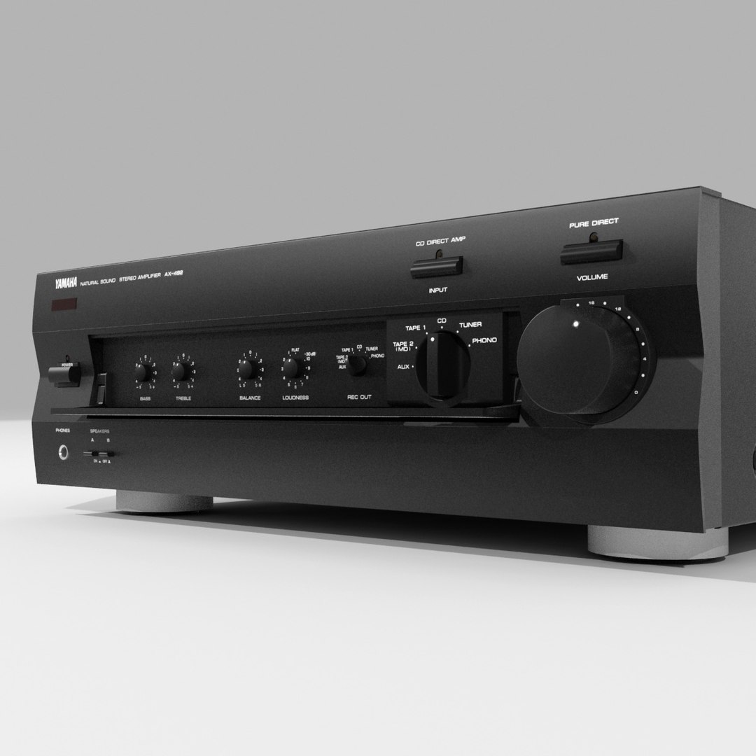 3d Hi-fi Amplifier Yamaha Ax-492