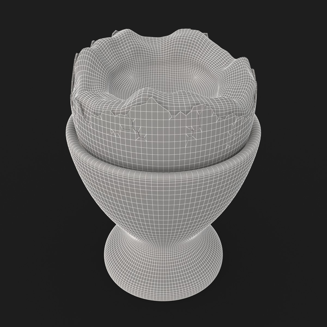 Realistic Soft Boiled Egg 3ds