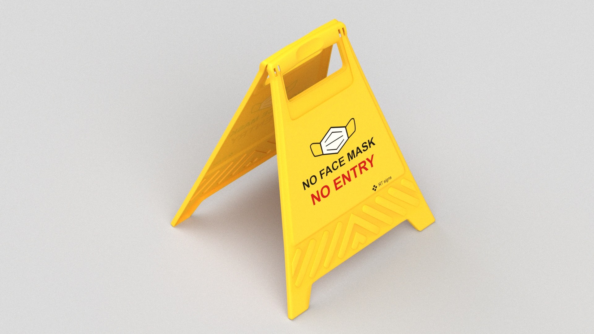Quarantine Sign Model - TurboSquid 1606922