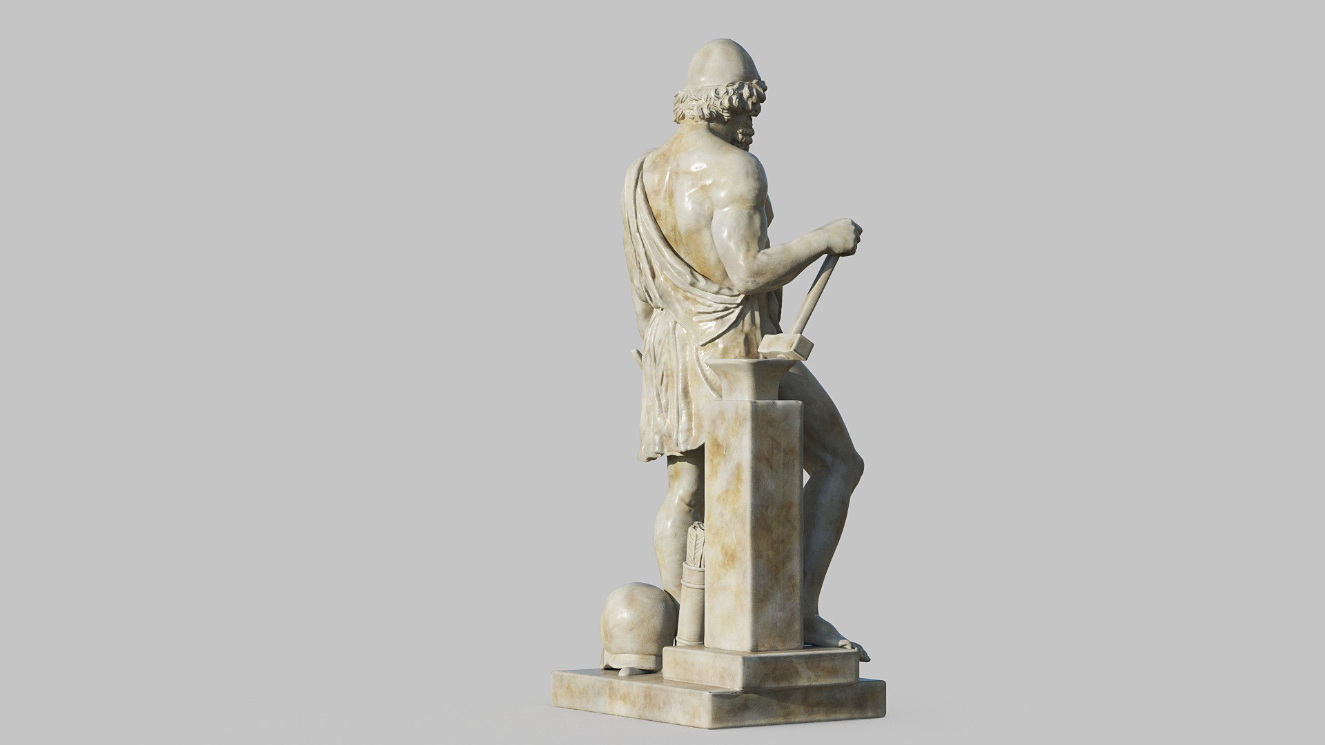 Roman God Vulcan 3D - TurboSquid 2112303