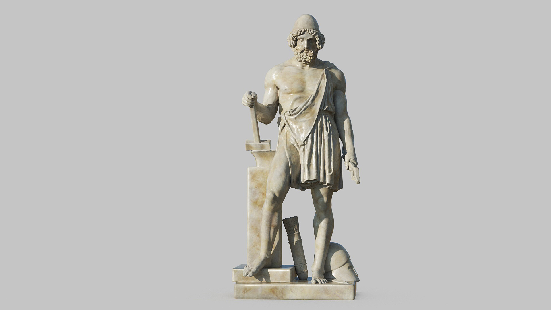 Roman God Vulcan 3D - TurboSquid 2112303