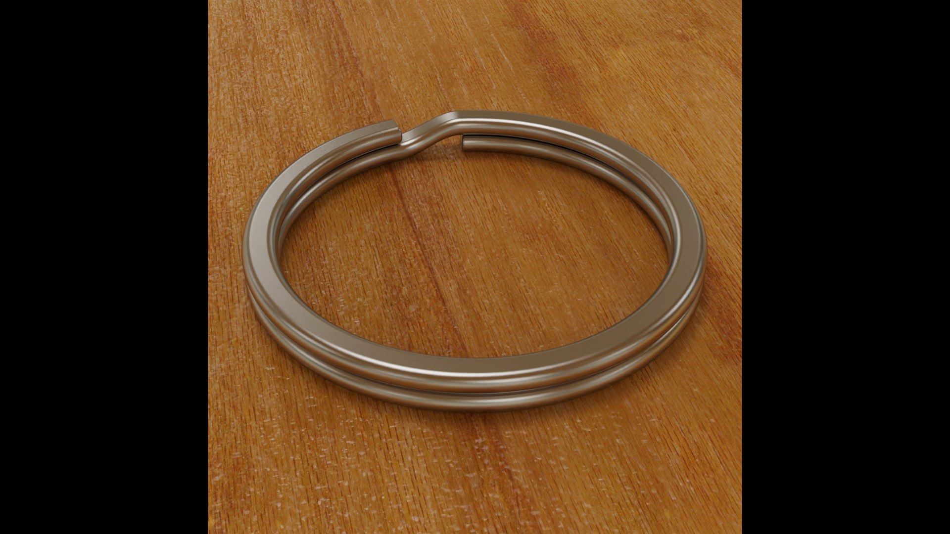 3D Flat Key Ring - TurboSquid 2296651