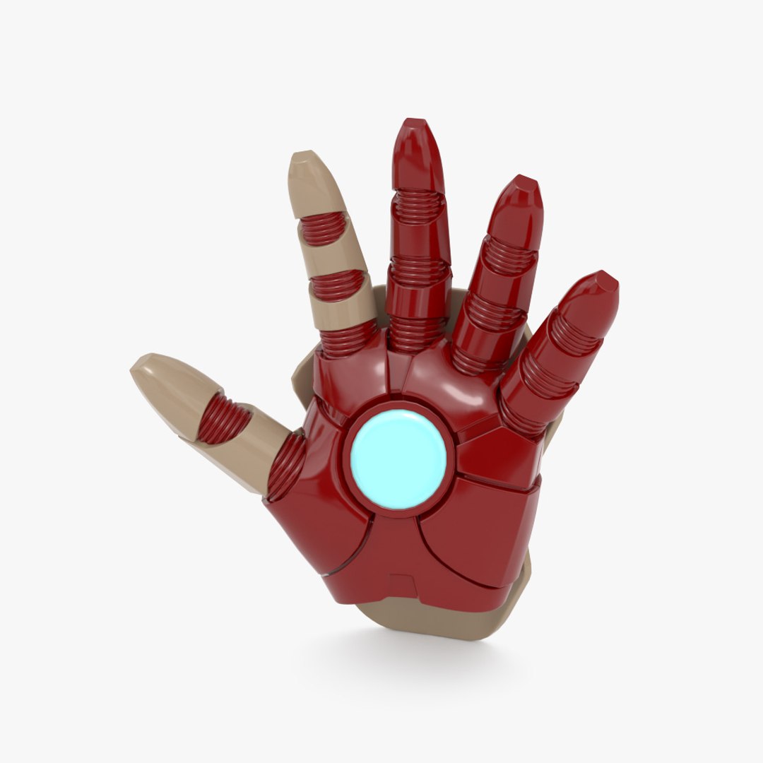 Iron Man Glove 3D 모델 - TurboSquid 2035586