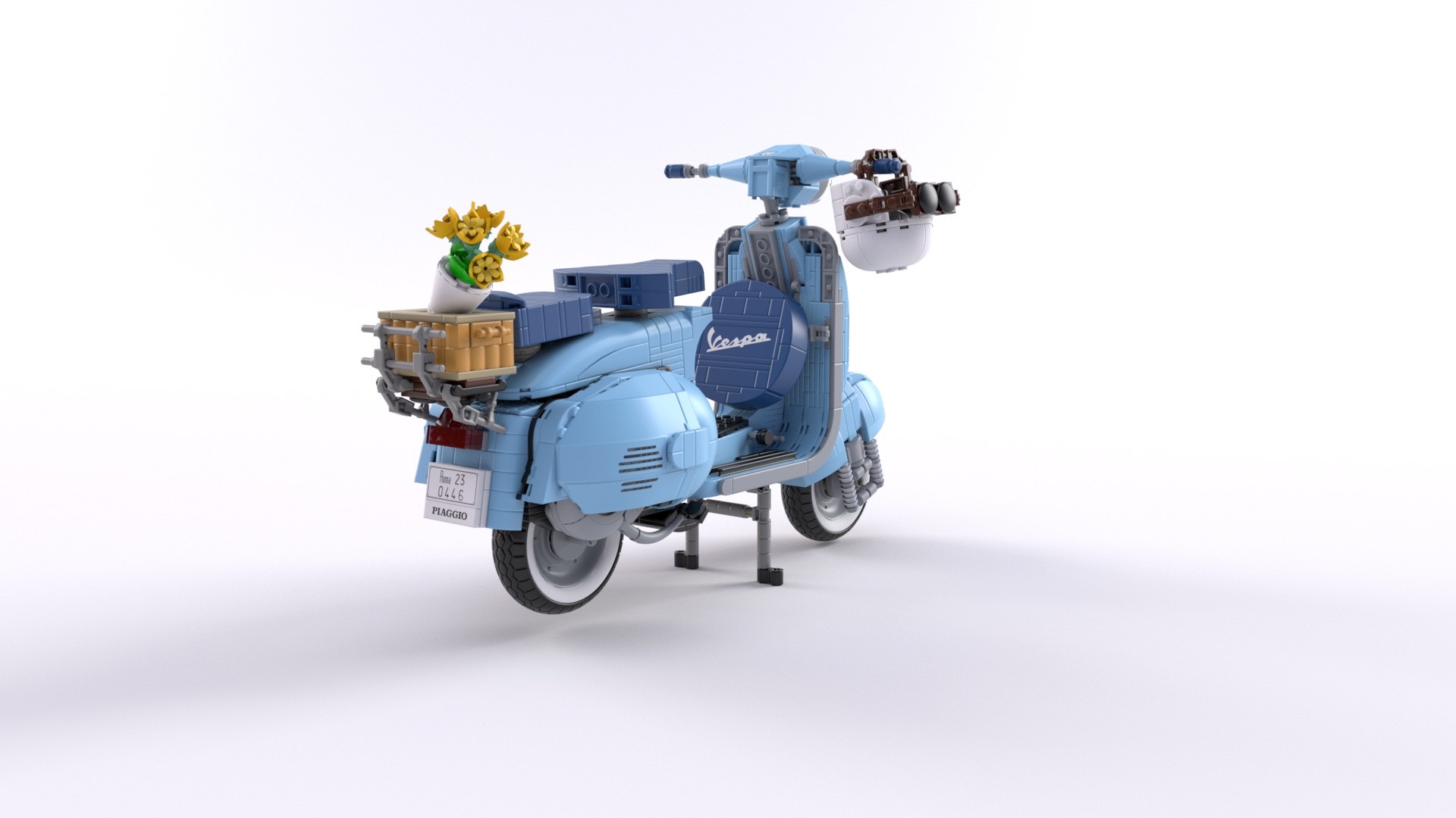 Lego Vespa 125 3D Model - TurboSquid 1950724