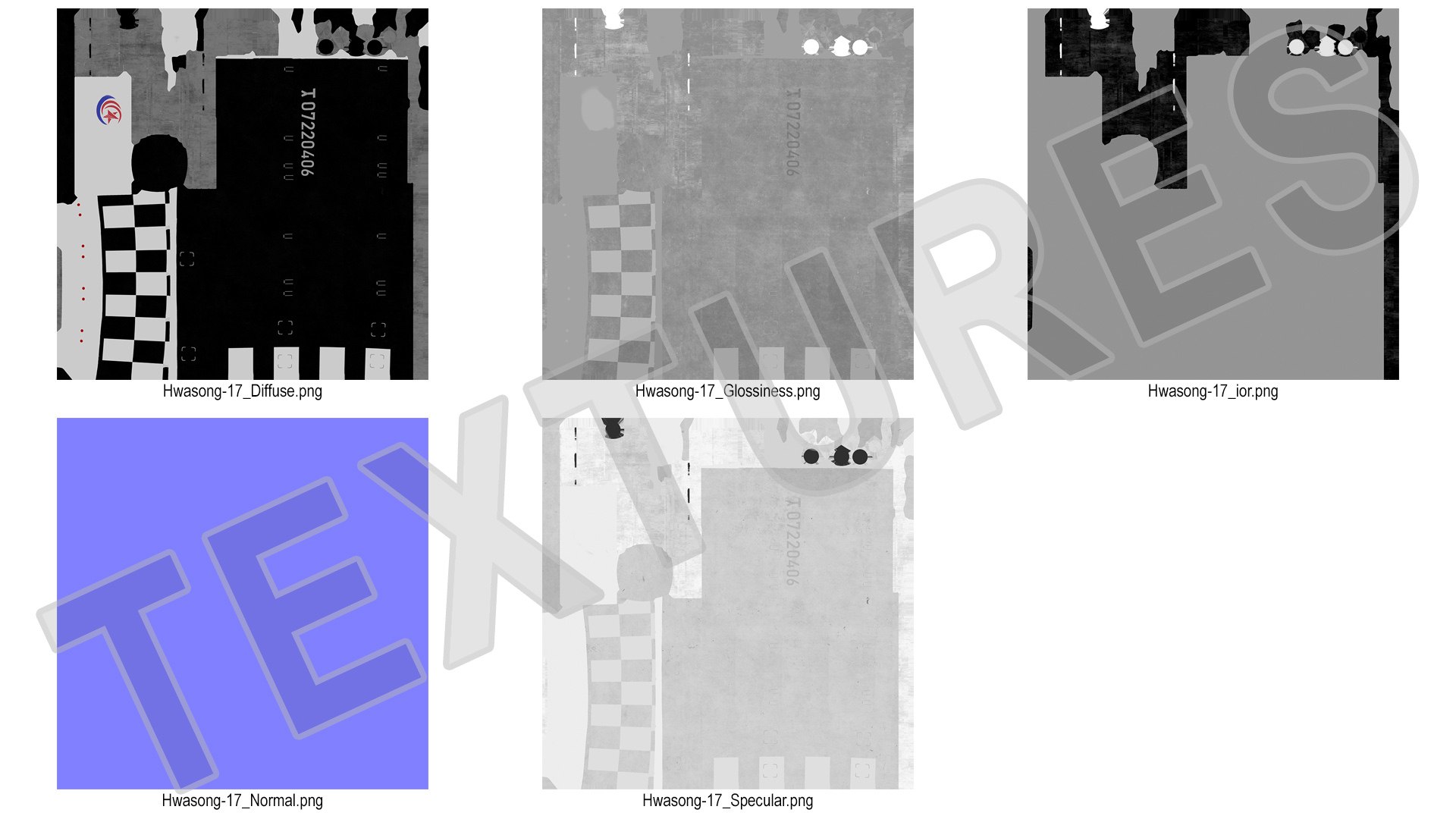 3D Hwasong-17 Intercontinental Ballistic Missile - TurboSquid 1942309