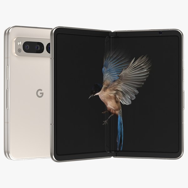 modelo 3d Google Pixel Fold Porcelain - TurboSquid 2072650